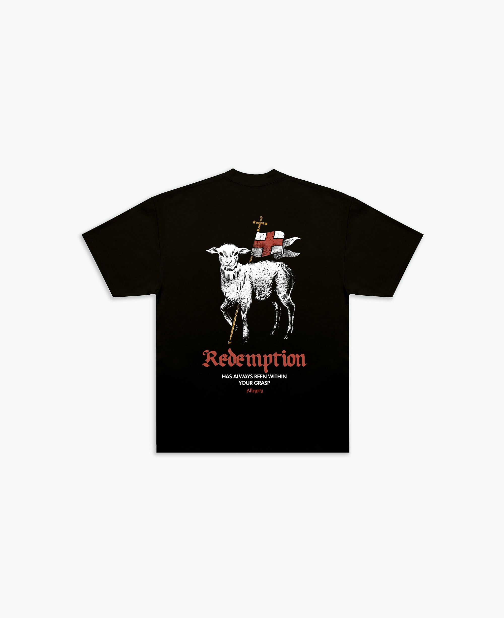 Redemption Tee / Black – Allegory House